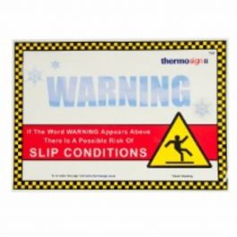 Thermosign, Weather Reactive Warning Signs - Peacock Salt - Peacock Salt