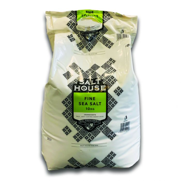 PD Table Salt/Fine Sea Salt - 10kg bag - Peacock Salt - Peacock Salt