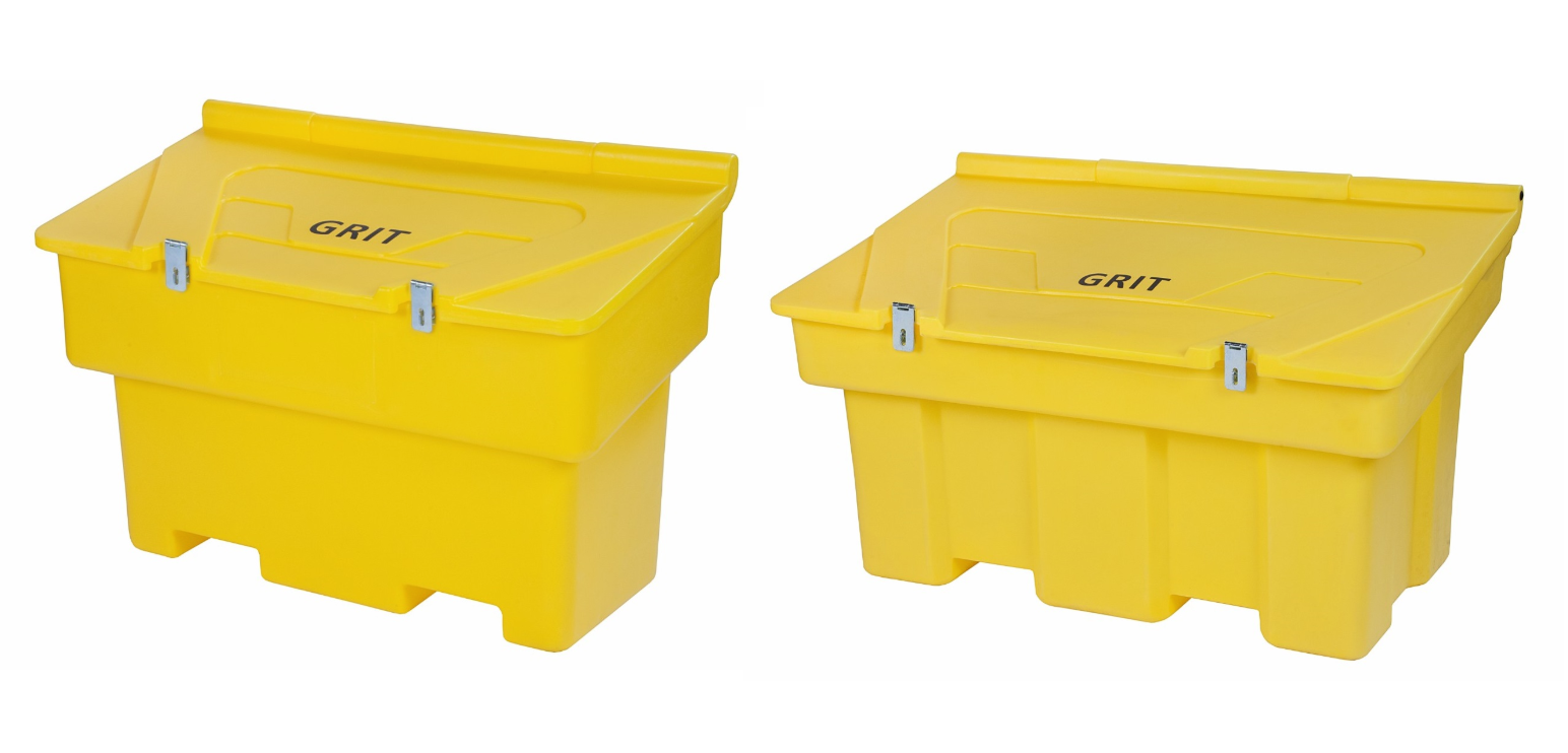 Stackable & Lockable Grit Bins: Convenient and Secure - Peacock Salt
